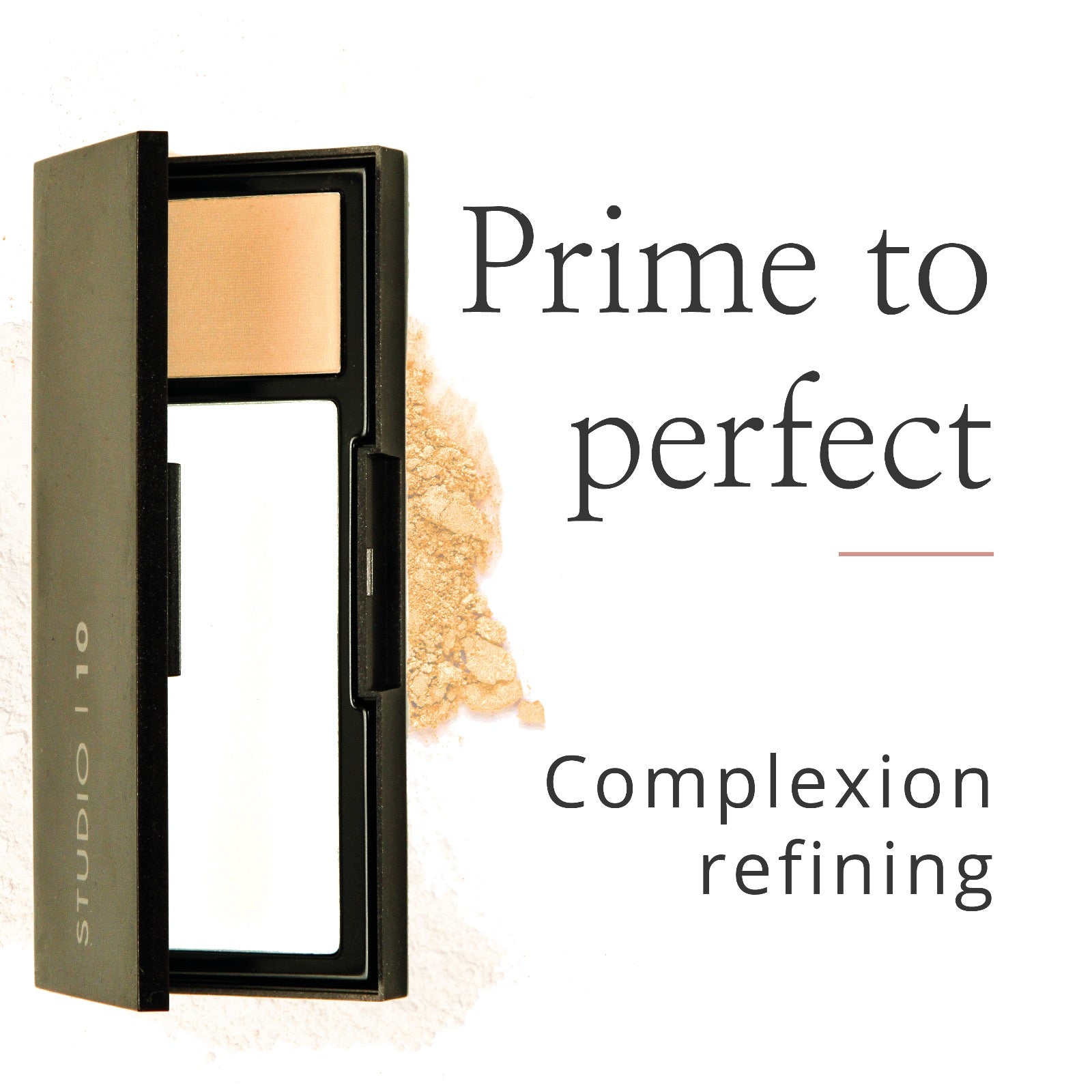 Prime & Perfect Refining Powder Silk – Studio10 Makeup